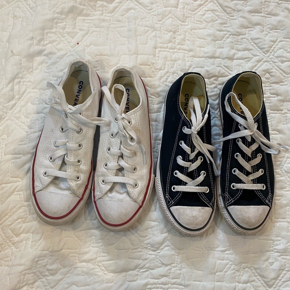 Converse | Shoes | Two Pairs Of Converse Last Forever Stylish And ...